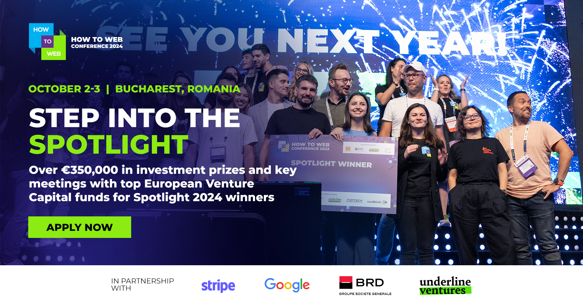 Spotlight 2024 Program and Competition Final Details - How to Web